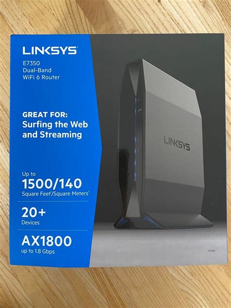 Brand New Linksys Wifi 6 Router E7350 Dual Band Computers And Tech