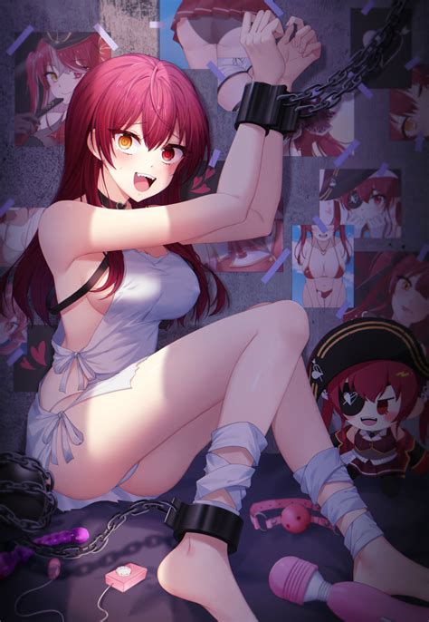 Rule 34 1girls Absurd Res Absurdres Ankle Cuffs Arms Up Ass