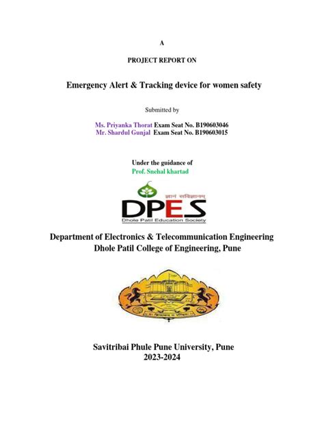 Emergency Alert And Tracking Device For Women Safety Pdf Microcontroller General Packet