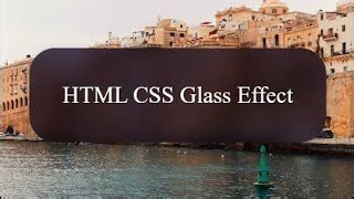 Transparent Background With HTML CSS Blur Doovi