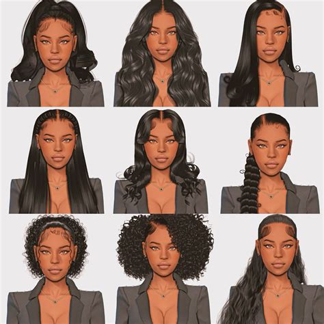 Alpha Hair Inzoi Inzoi Cc
