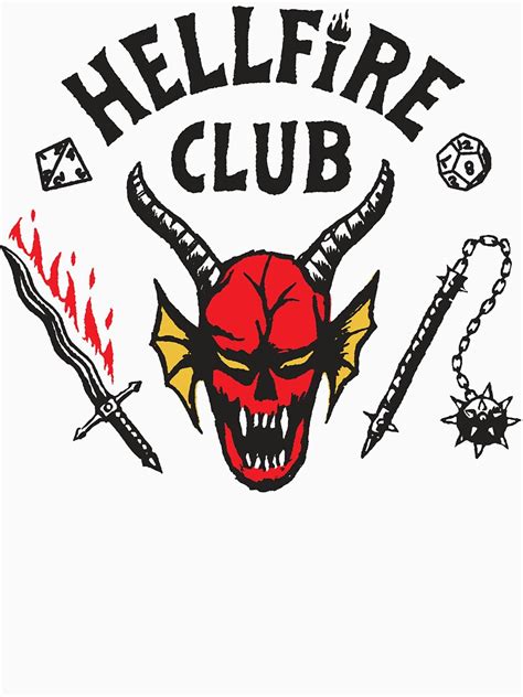 Stranger Things 4 Hellfire Club Logo Essential T Shirt By Fifthsun In