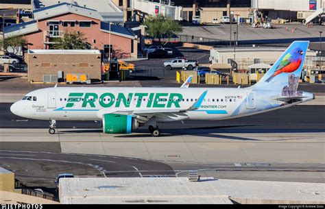 N317FR Airbus A320 251N Frontier Airlines Andrew Solis JetPhotos