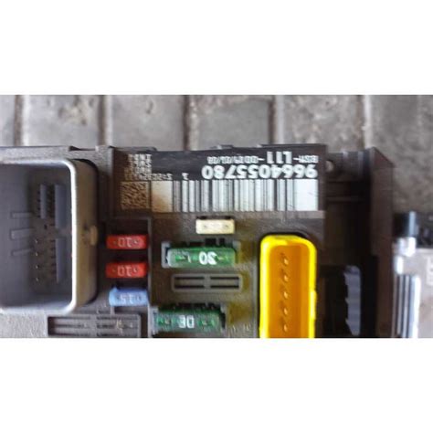 Ecu Engine Complete Start Kit Bsi Bsm Ecu Starter Peugeot Cc Vti