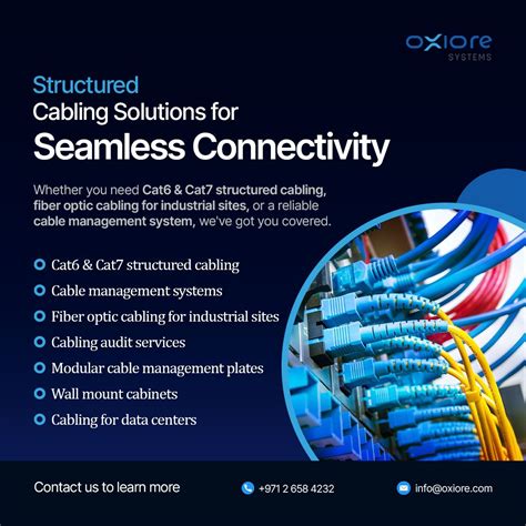 Oxiore On Linkedin Oxiore Structuredcabling Cabling