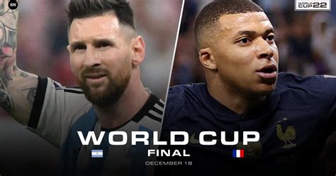 World Cup Final Live Argentina Vs France Score Highlights Result