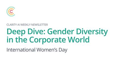 Deep Dive Into Gender Diversity In The Corporate World