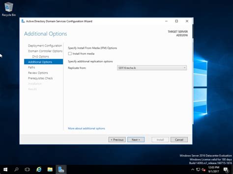 How To Install Additional Domain Controller In Windows Server 2016 Tech Encyclopedia