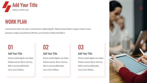 Minimal Work Summary Powerpoint Template Etsy