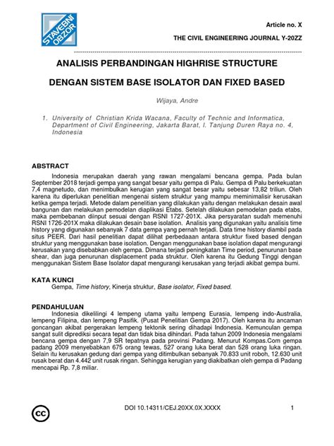 Paper Skripsi Base Isolation Systems Pdf