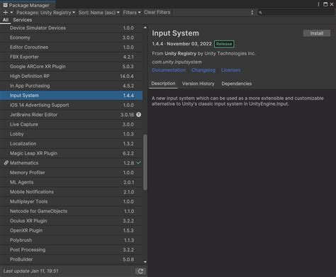 Unity Vr