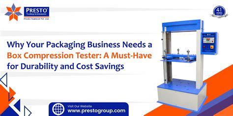 Why Your Packaging Business Needs A Box Compression Tester A Must Have