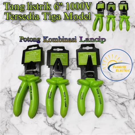 Jual Tang Listrik Tang Kombinasi Tang Potong Dan Tang Lancip 1000Vol