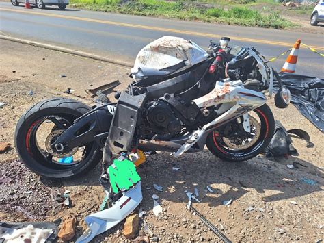 Motociclista Morre Em Acidente No Contorno Norte Em Concórdia Assista