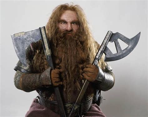 La Somptueuse Barbe Du Nain Gimli Dans La Saga Du Seigneur Des Anneaux