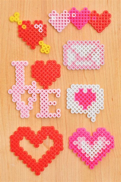 Valentines Perler Beads Free Valentines Day Perler Bead Patterns