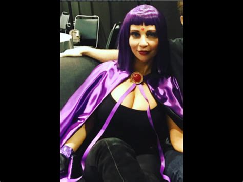 Tara Strong Cosplaying As Raven Rcosplaygirls