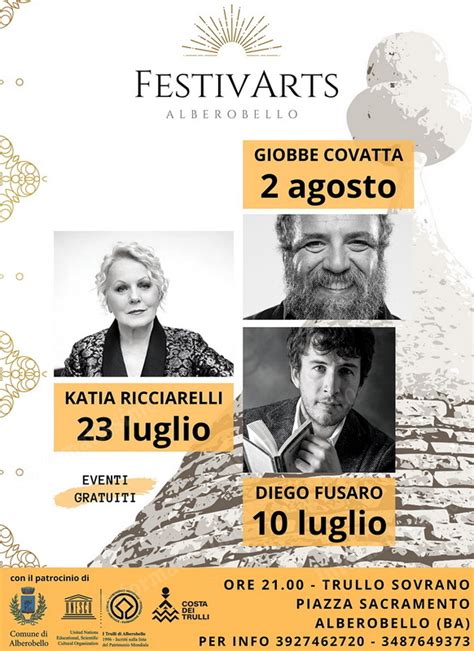 Alberobello Ecco Il Cartellone Di Eventi Per L Estate Trulli Viventi
