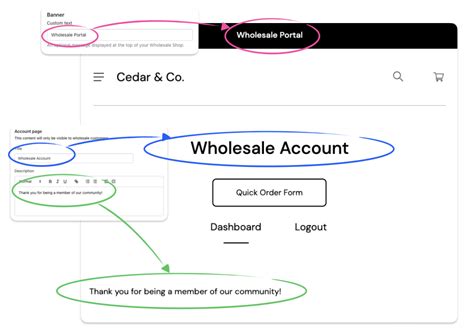 Hosted Shop Settings Customizations Wholesale Gorilla