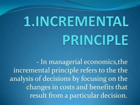 Incrimental Principlepdf