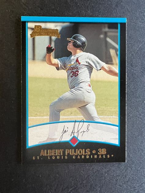 Albert Pujols 2001 Bowman 264 Base Price Guide Sports Card Investor