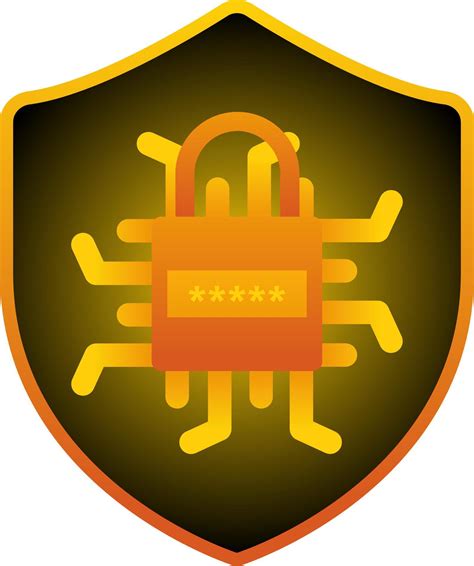Cyber Security Illustration Padlock Password Of Technology For Cyber Security Icon Of Padlock