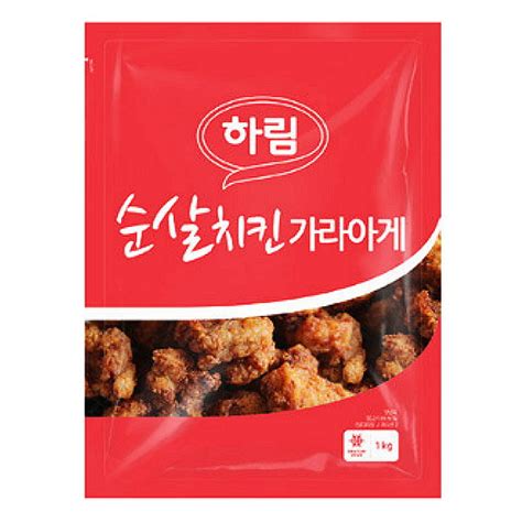 하림 순살치킨 가라아게 1kg [1개] 에누리 가격비교