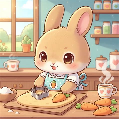 Ngất Ngây Trước Tuyển Tập ảnh Thỏ Chibi Cute Siêu Xinh Xắn