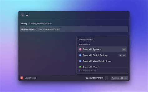 Raycast Store Repo Launcher