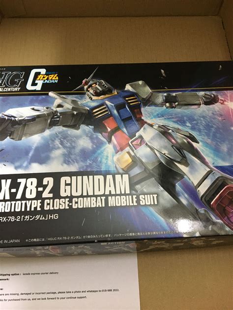 191 Hg Revive 1144 Rx 78 2 Gundam Bandai Gundam Models Kits