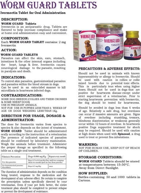 Wormguard Tablets Superpharmaceuticals