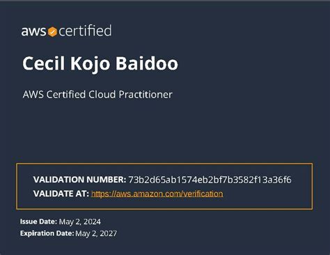 Cecil Baidoo On Linkedin Devops Aws Careerjourney Awsrestart