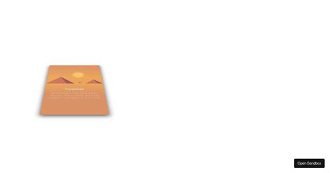 Css3 Card 3d Hover Effect Codesandbox