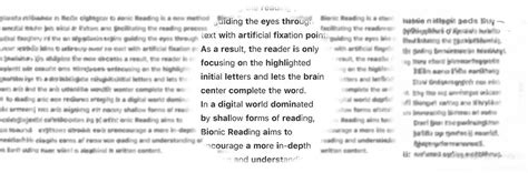 Bionic Reading ಕ್ಷಿಪ್ರ ಓದುವಿಕೆ ಖಯಾಲಿಯೇ Happiest Health