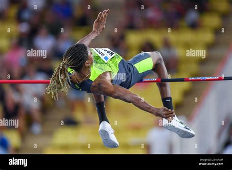 Juvaughn Harrison Usa High Jump Men During The Herculis 2022 During