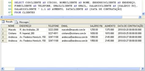 SQL Server 2005 Comandos DML Select DevMedia
