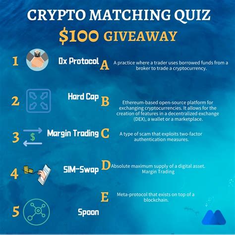 Mexc Global On Twitter 🧐 Match The Crypto Terms To Their Definition