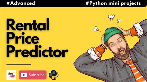 14 Rental Price Predictor Advanced Python Mini Project For Intermediate Youtube