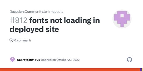 fonts not loading in deployed site · issue 812 · decoderscommunity