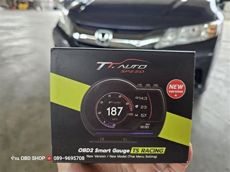 Obd2 เกจวัดอัจฉริยะรุ่นts Racing Ttautospeed Thailand