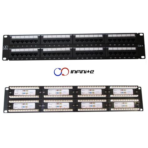 Patch Panel Cat 6 De 48 Puertos INFINITE Falabella Com