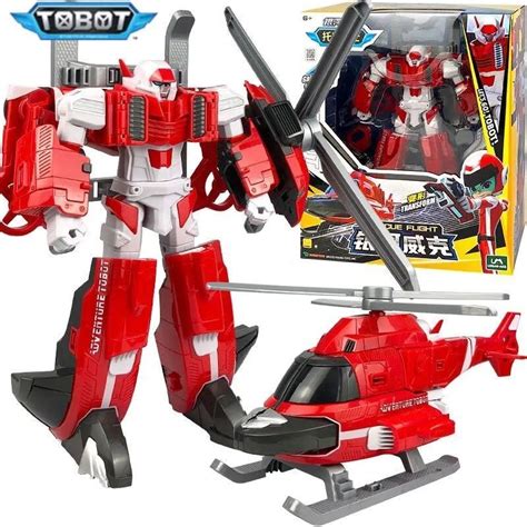 Робот Трансформер Tobot,Тобот RESCUE FLIGHT, YoungToys,Подарки на день ...