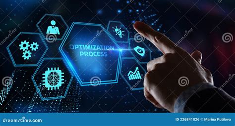 Optimization Software Technology Process System Business Concept