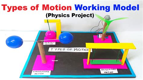 How To Make Types Of Motion Working Model For Science Exhibition