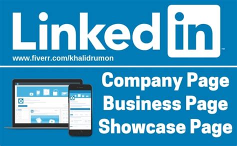 Create Linkedin Business Page By Khalidrumon Fiverr