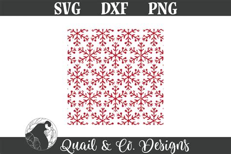 Snowflake Pattern SVG Snowflakes SVG Winter Cut File Etsy