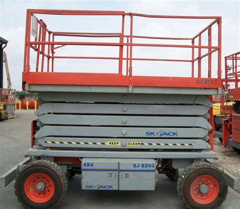 Skyjack 8243 Aerial Work Platform Specs And Dimensions Veritread