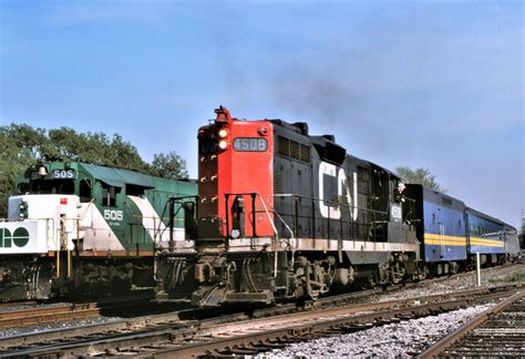 Railpicturesca First954 Photo Cn Train 97 A Short Lived Summer