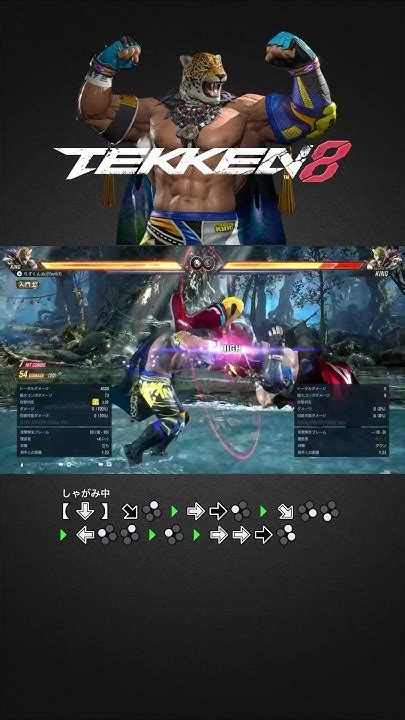 【tekken8】 King 安定コンボ 75ダメージ Tekken8 コンボ 鉄拳8 キング Youtube