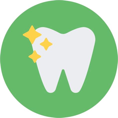 Premium Vector Clean Tooth Vector Illustration Style